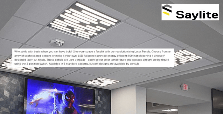 Don’t Be Basic…Be BOLD with Saylite! – The Reeves Company – Lighting ...