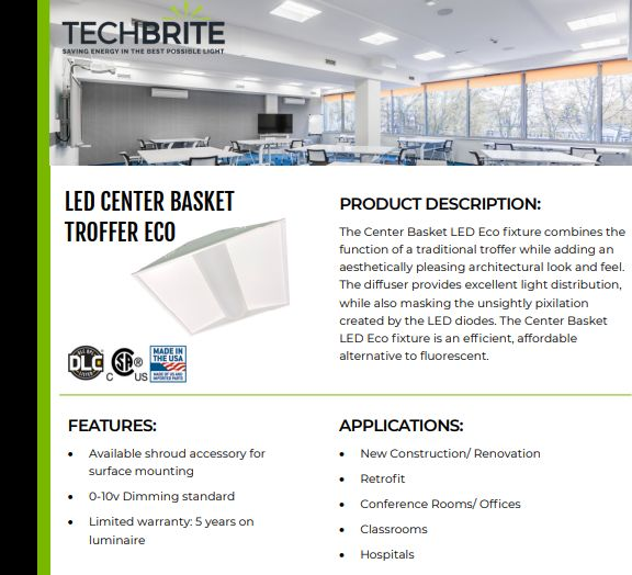 TechBrite is the CENTER of Attention! – The Reeves Company – Lighting ...