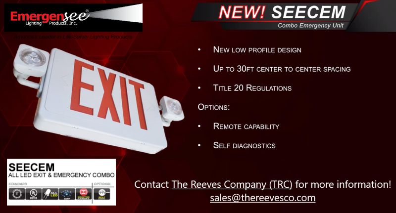 NEW From EmergenSee Lighting!!! – The Reeves Company – Lighting ...