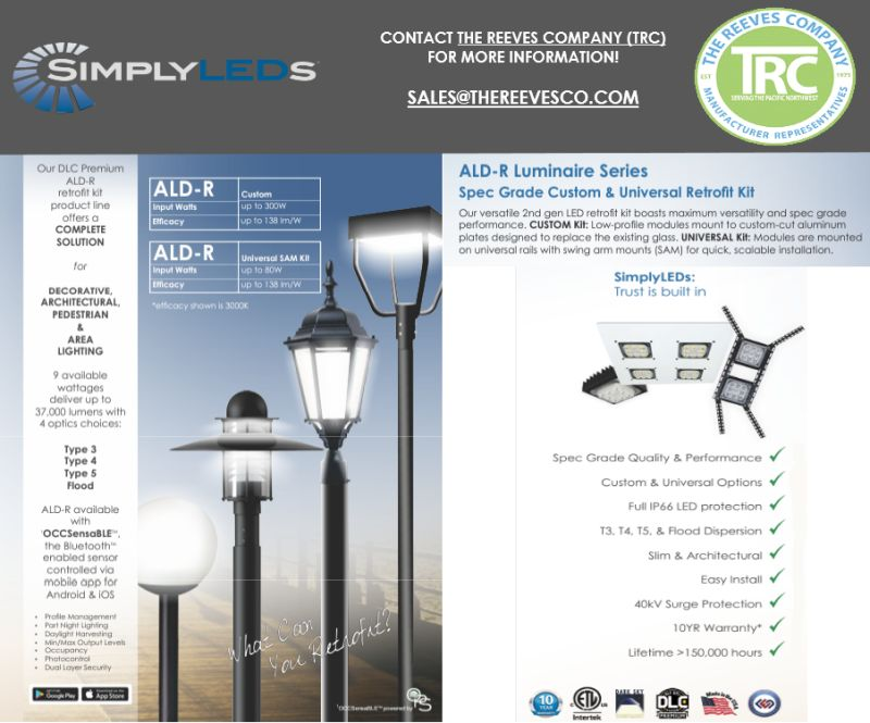 SimplyLEDs ALD-R Luminaire Series Keeps Things Simple! – The Reeves ...