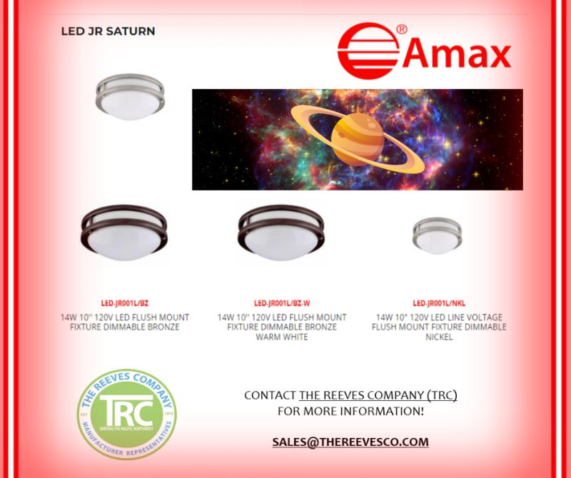 Make Your Lighting Out of This World with Amax! – The Reeves Company ...