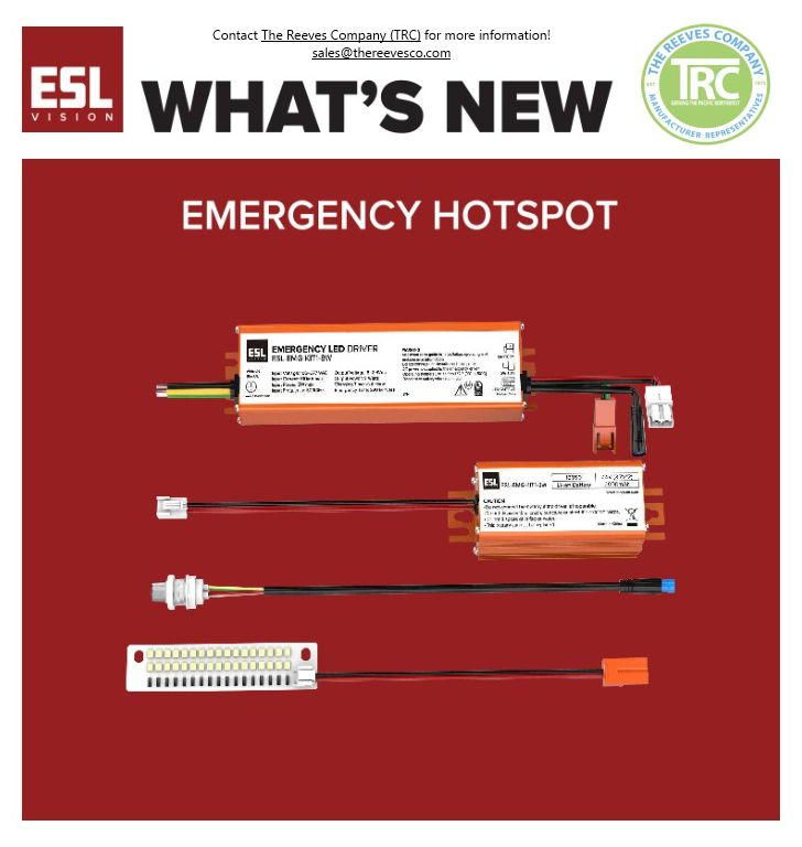 ESL Vision Tackles Emergencies! – The Reeves Company – Lighting ...