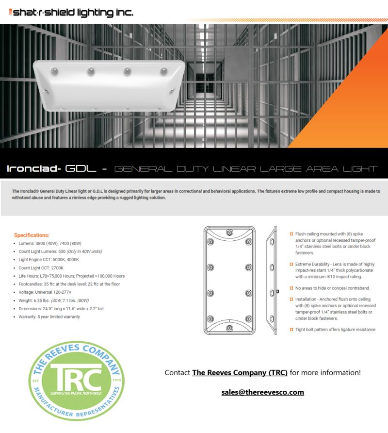 Make Your Lighting Ironclad with Shat-R-Shield! – The Reeves Company ...