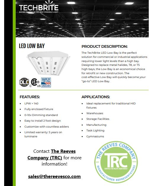 TechBrite’s LED Low Bays Bring Out the Garth Brooks in Us All! – The ...