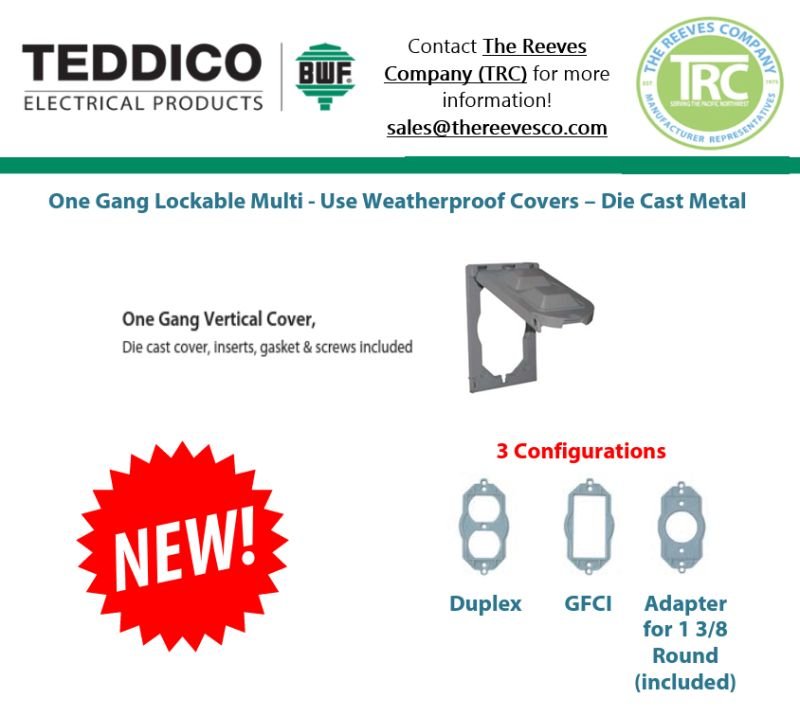 NEW Products from Teddico Electrical Products/BWF!!! – The Reeves ...