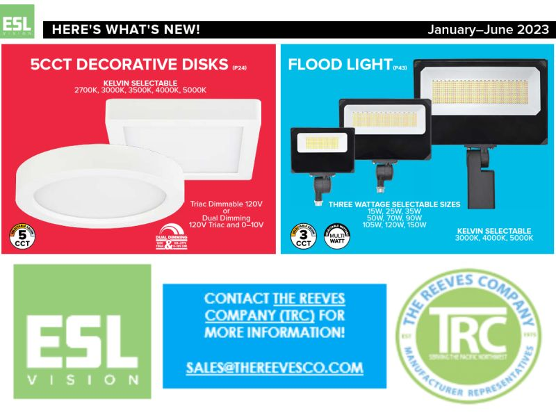 NEW from ESL Vision! – The Reeves Company – Lighting Manufacturer ...