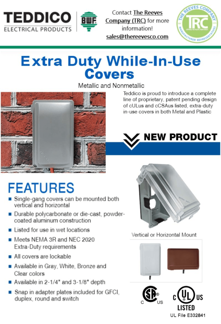 Don’t Worry About the Weather with Teddico Electrical Products! – The ...