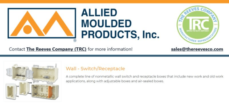 Allied Moulded Products Knows Non-Metallic Wall Switch and Receptacle ...