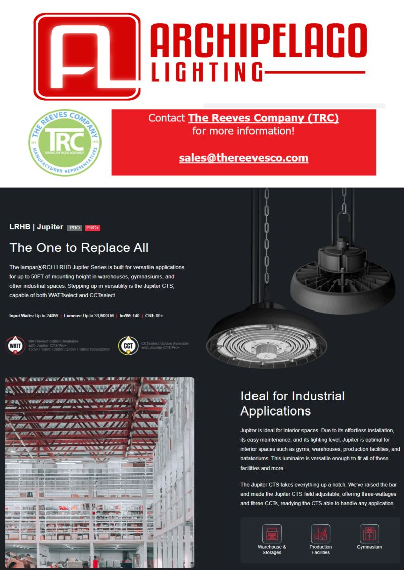 Take Your Lighting to the Galaxy and Beyond with Archipelago Lighting ...