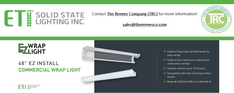 ETi Solid State Lighting’s EZ Commercial Wrap is EAZY-E to Install ...