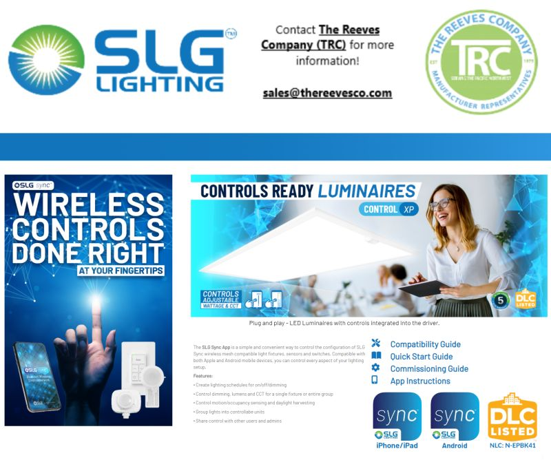 Take CONTROL of Your Lighting with SLG Lighting (Spring Lighting Group)! – The Reeves Company ...