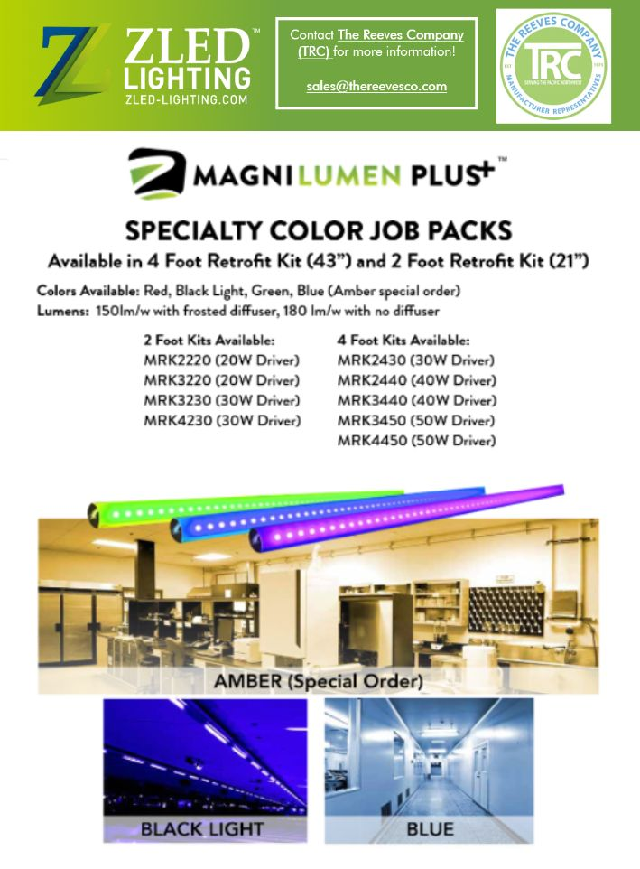 Add Some Color with ZLED Lighting!!! – The Reeves Company – Lighting ...