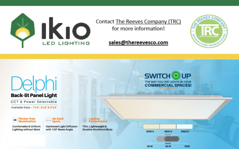 SWITCH Things UP with Ikio LED Lighting!!! – The Reeves Company ...
