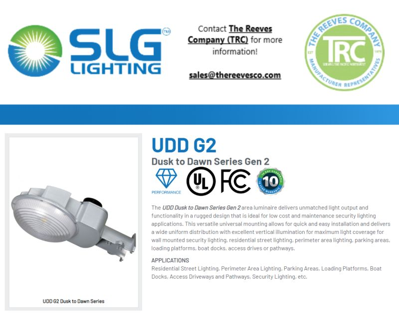 SLG Lights It Up from Dusk to Dawn! – The Reeves Company – Lighting ...