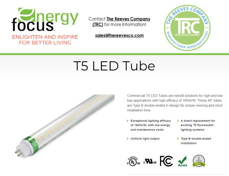 Energy Focus Has Retrofit Solutions! – The Reeves Company – Lighting ...