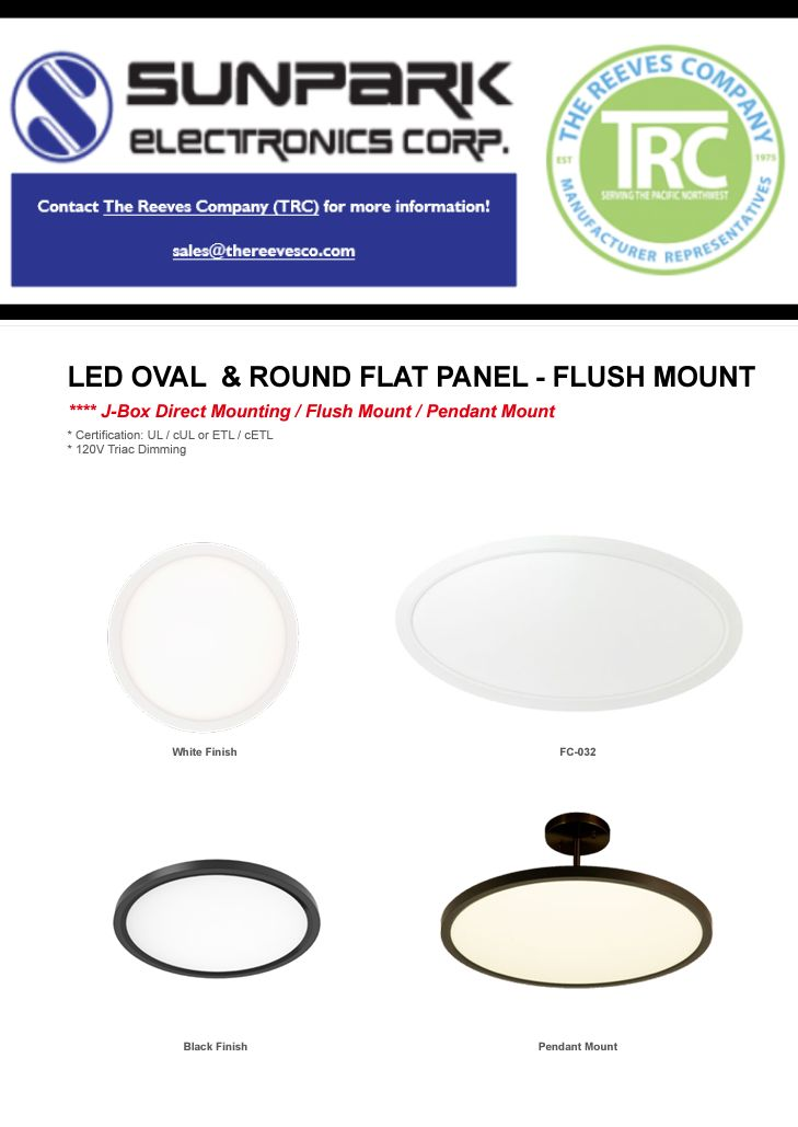 Set the Mood with Sunpark Electronics! – The Reeves Company – Lighting ...