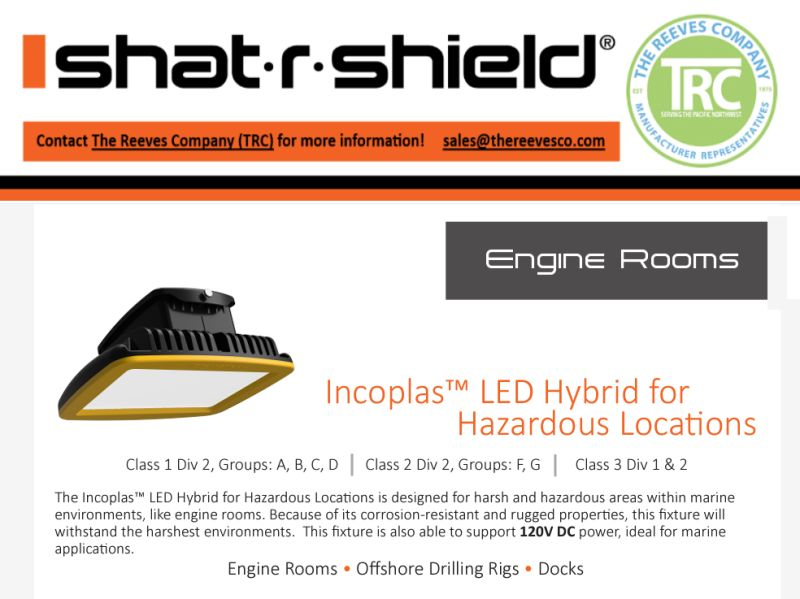 Use Shat-R-Shield for Hazardous Locations! – The Reeves Company ...