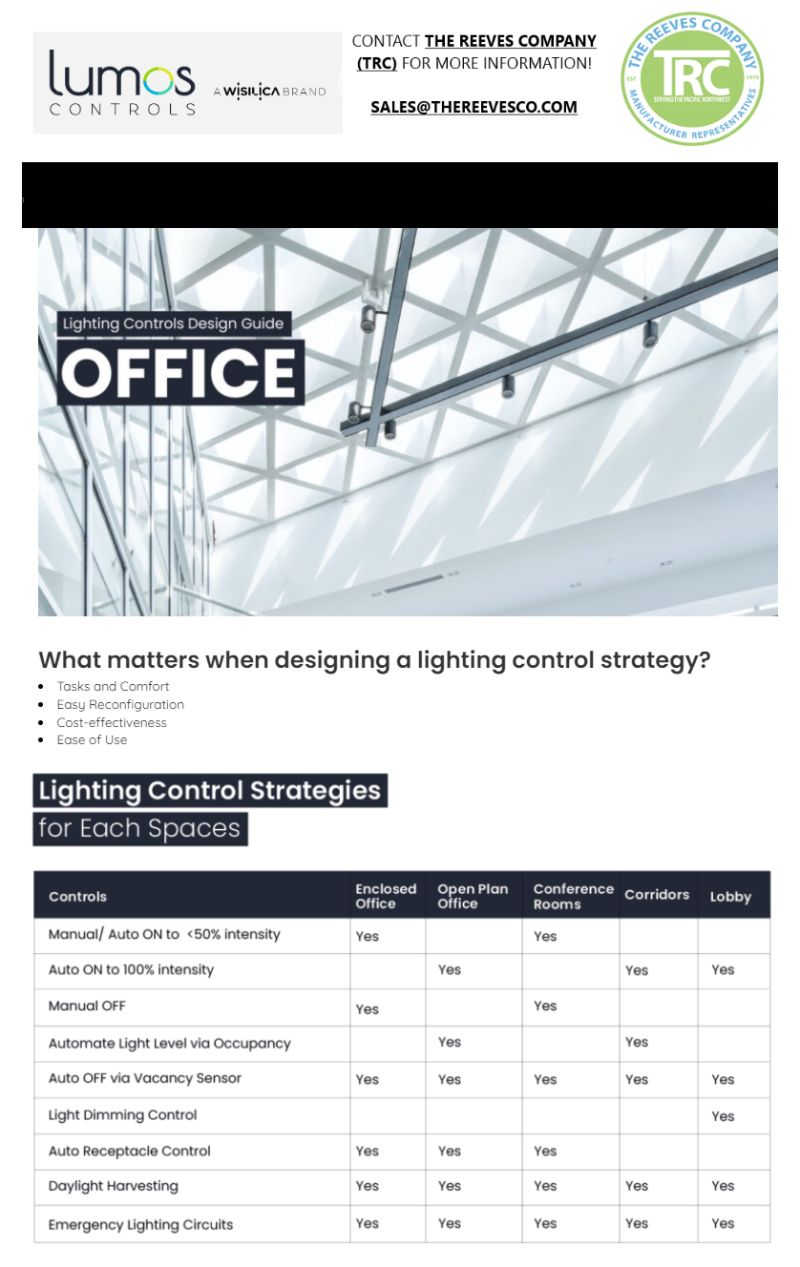 An Office Lighting Controls Design Guide from Lumos Controls! – The ...