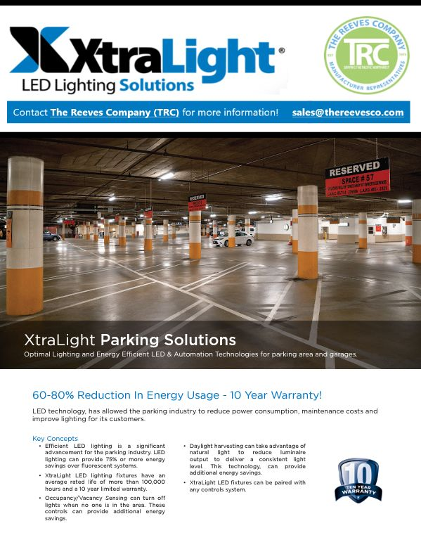Parking Solutions from XtraLight LED Lighting Solutions! – The Reeves ...
